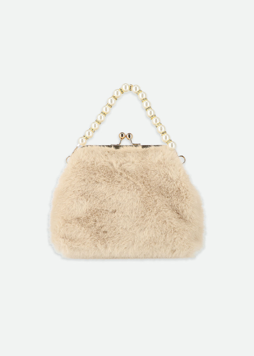 Hope Fur Bag Sand – Angel's Face
