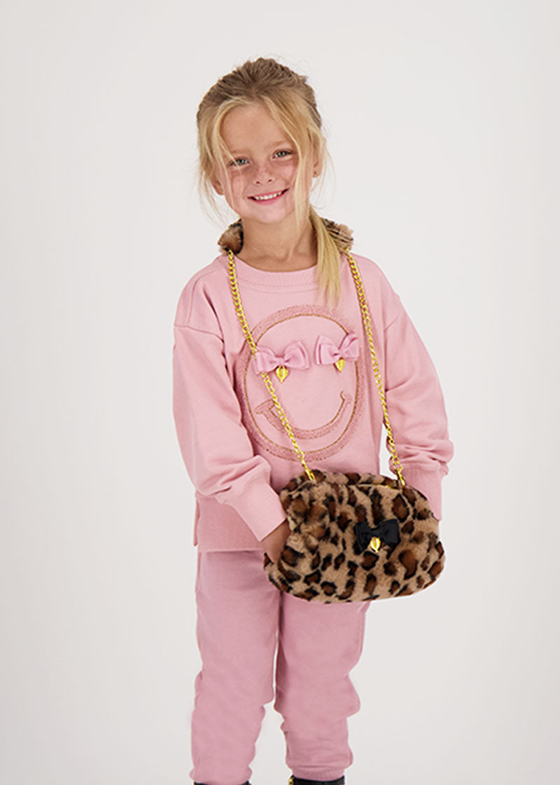 Mandy Muff Bag Leopard Angels Face