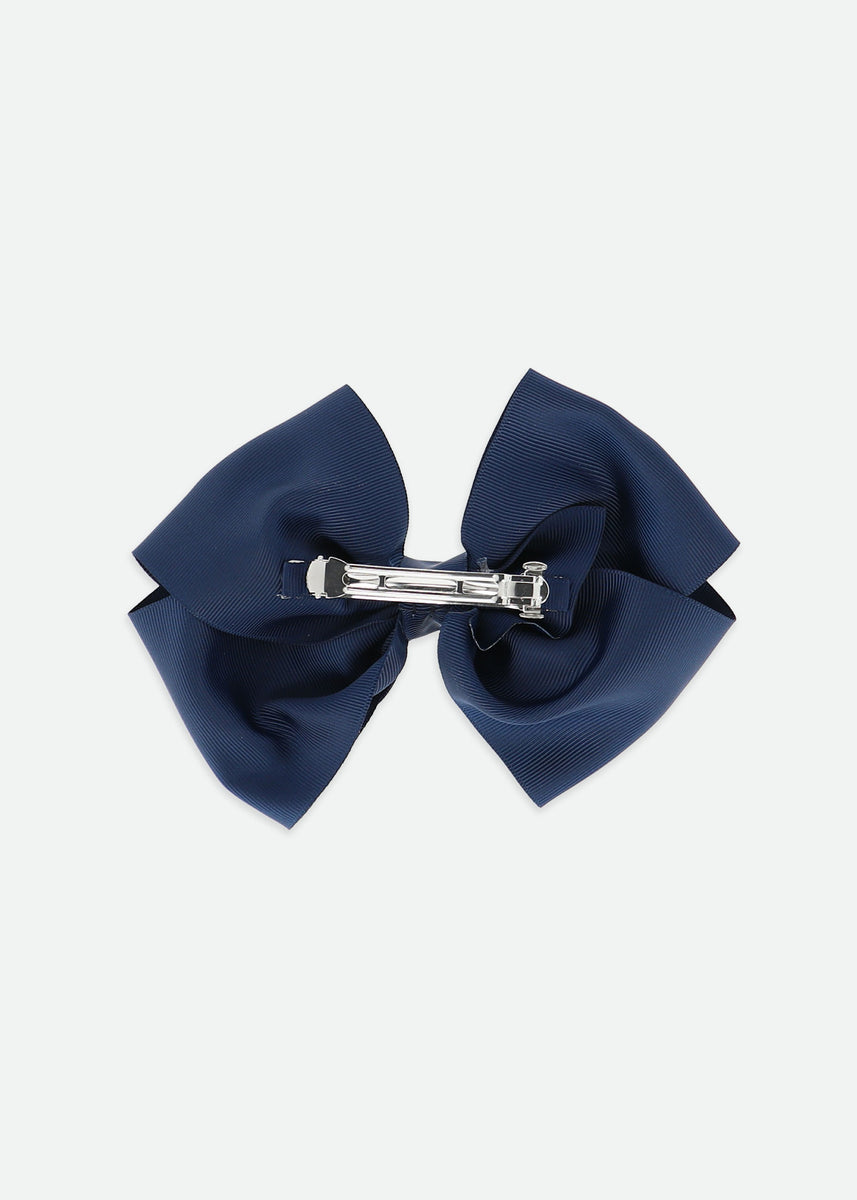 Mega Hair Bow Navy – Angel's Face