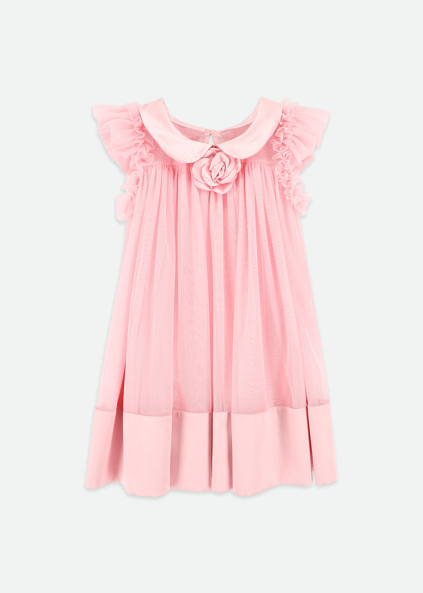 Rozzy Tulle Dress Fairy Pink – Angel's Face