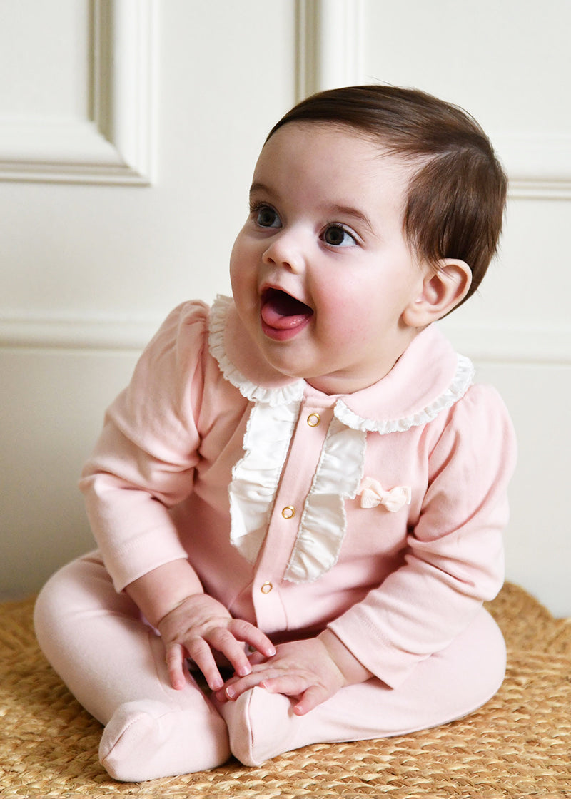 Sonia Baby All In One Ballet Pink – Angel's Face