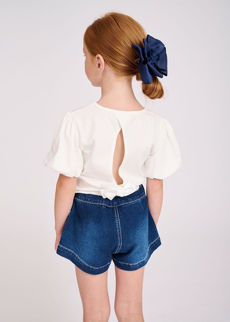 Davina Denim Shorts Denim – Angel's Face