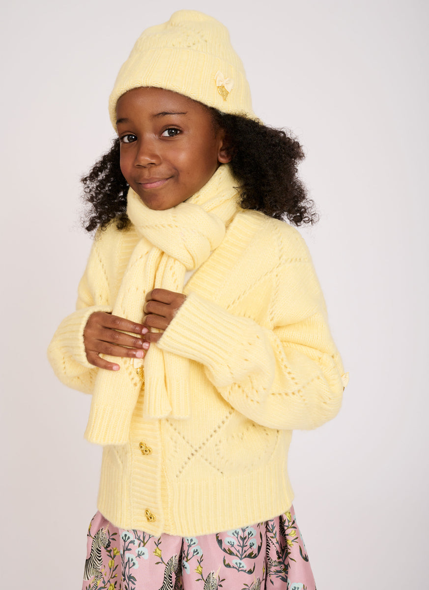 Lou Cable Hat Lemon – Angel's Face